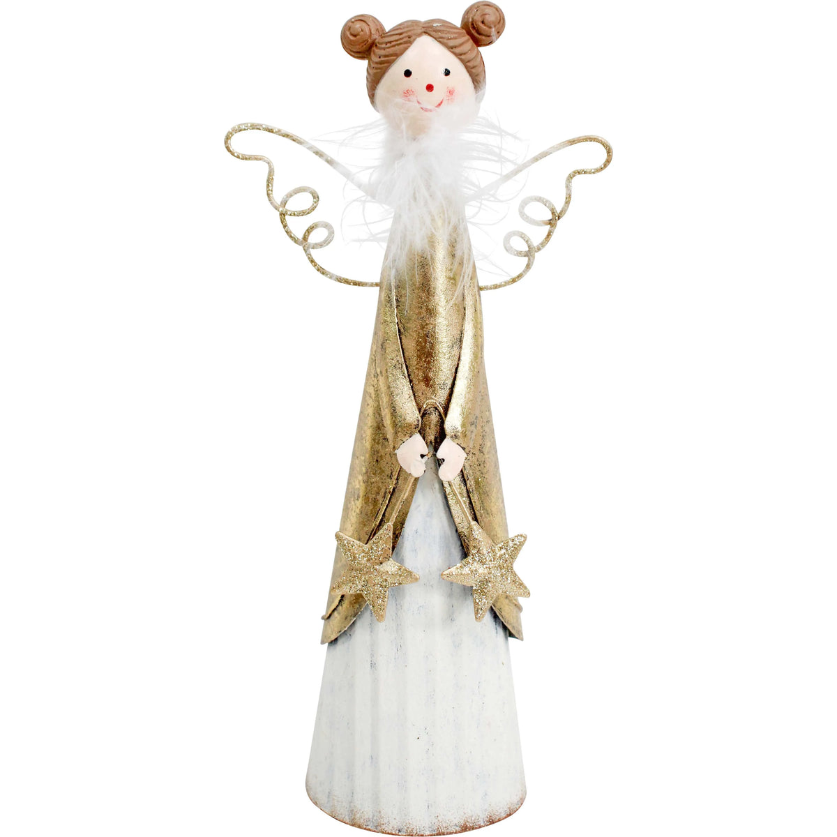 Large Metal Angel with Stars – St Paul's Cathedral Shop