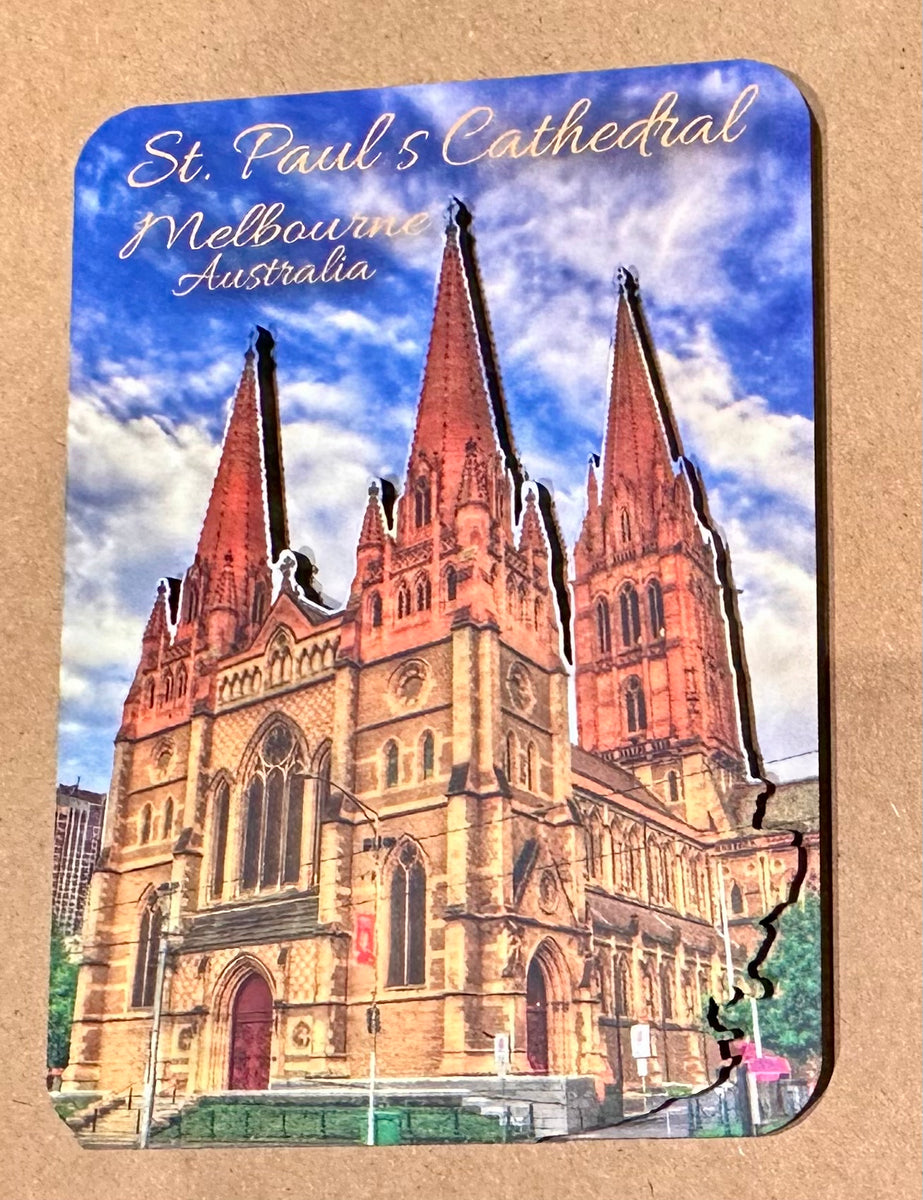 St Paul's Cathedral 3D MDF shape magnet – St Paul's Cathedral Shop