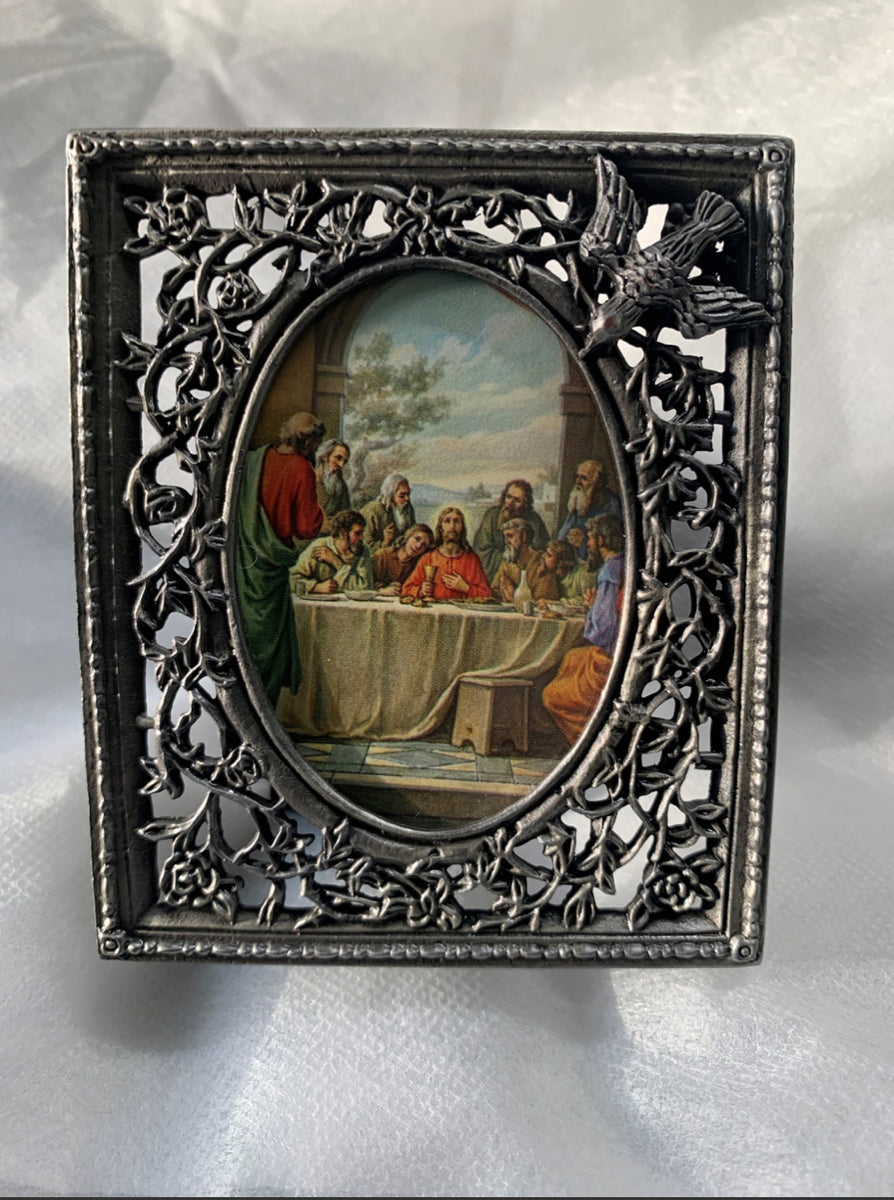 PEWTER FRAME – LAST SUPPER – St Paul's Cathedral Shop