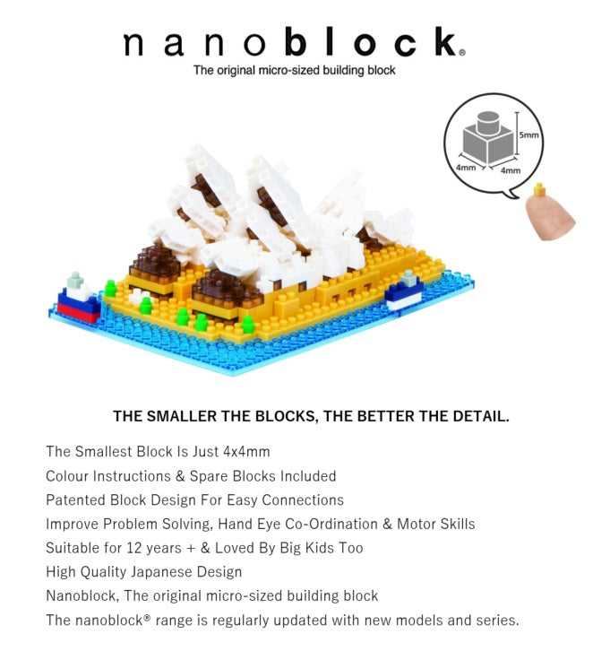 Kawada Australia nanoblock - Sydney Opera House AUS – St Paul's ...