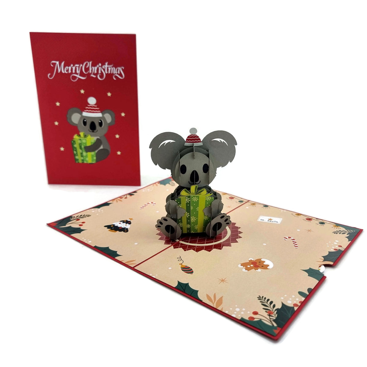 Color Pop Cards Koala Christmas – St Paul's Cathedral Shop