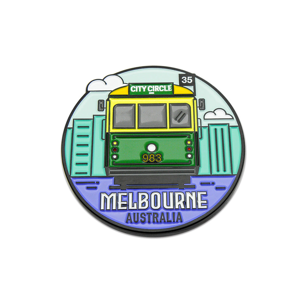 Melbourne City Tram Range Magnet – St Paul's Cathedral Shop
