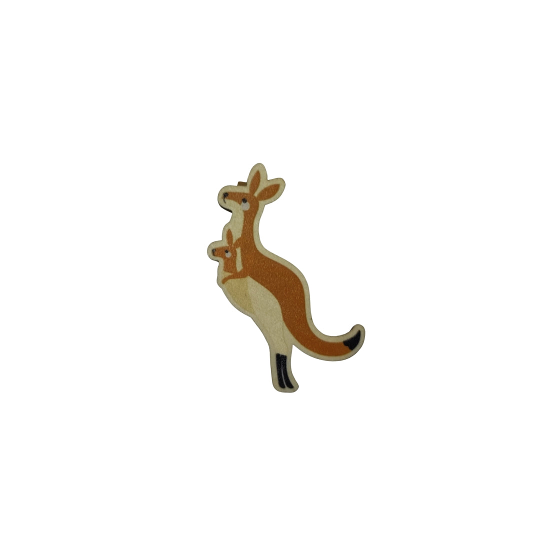 SC 100% Timber Kangaroo Magnet – St Paul's Cathedral Shop