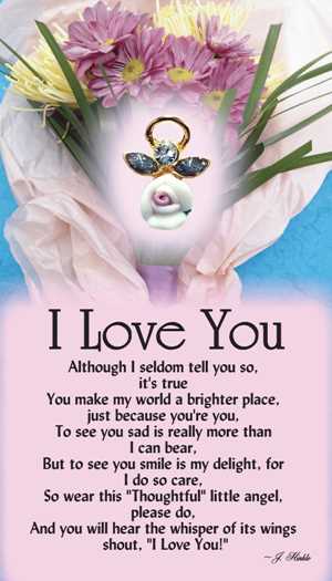 I Love You Angel Pin – St Paul's Cathedral Shop